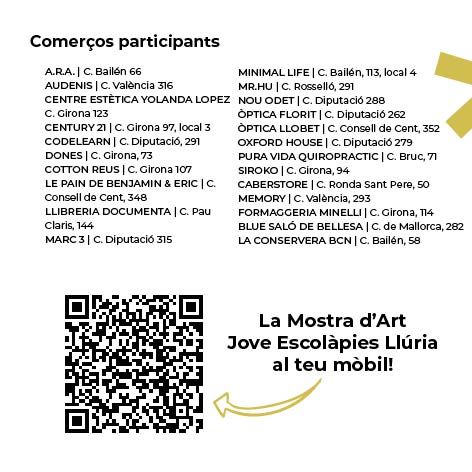 23a Mostra d’Art Jove Escolàpies Llúria | Colegio Escolapias Lluria